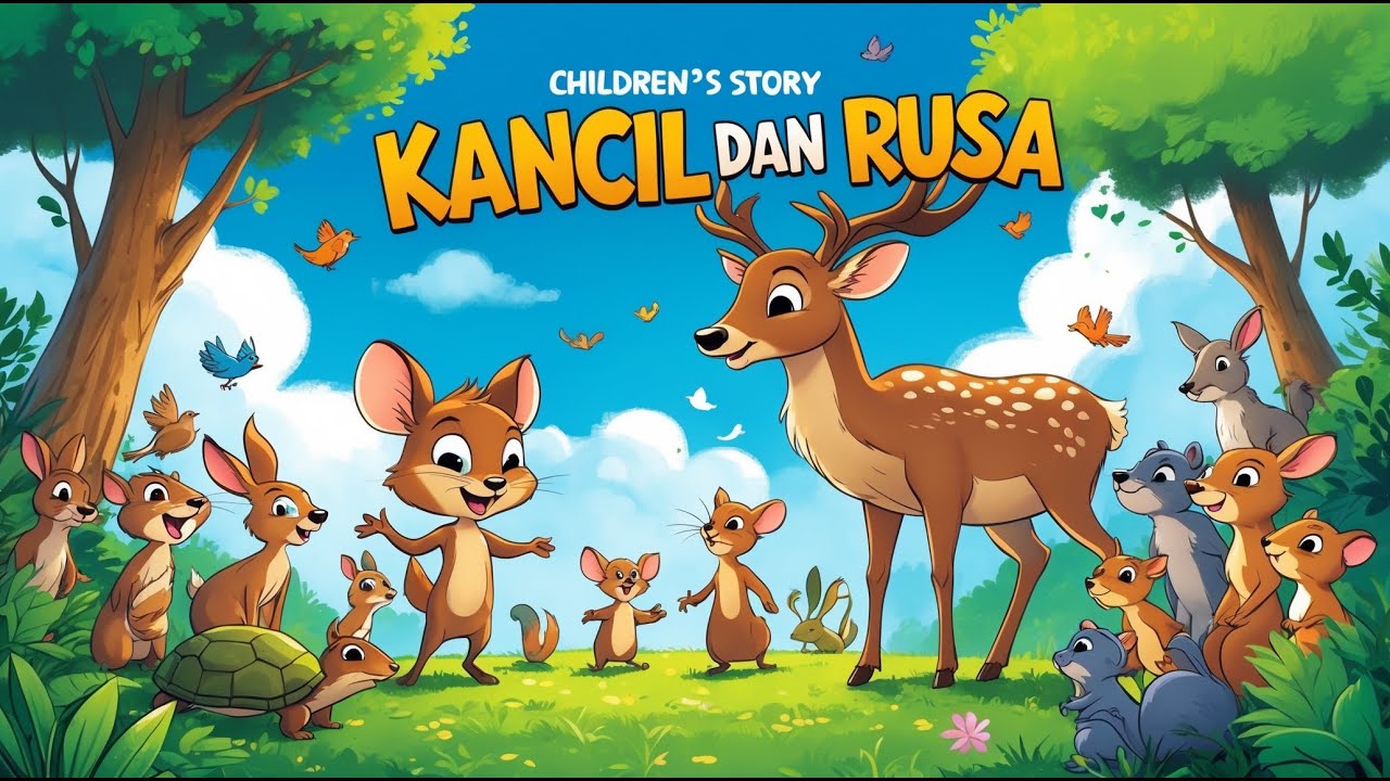 KANCIL DAN RUSA | DONGENG ANAK BAHASA INDONESIA | CERITA ANAK - YouTube