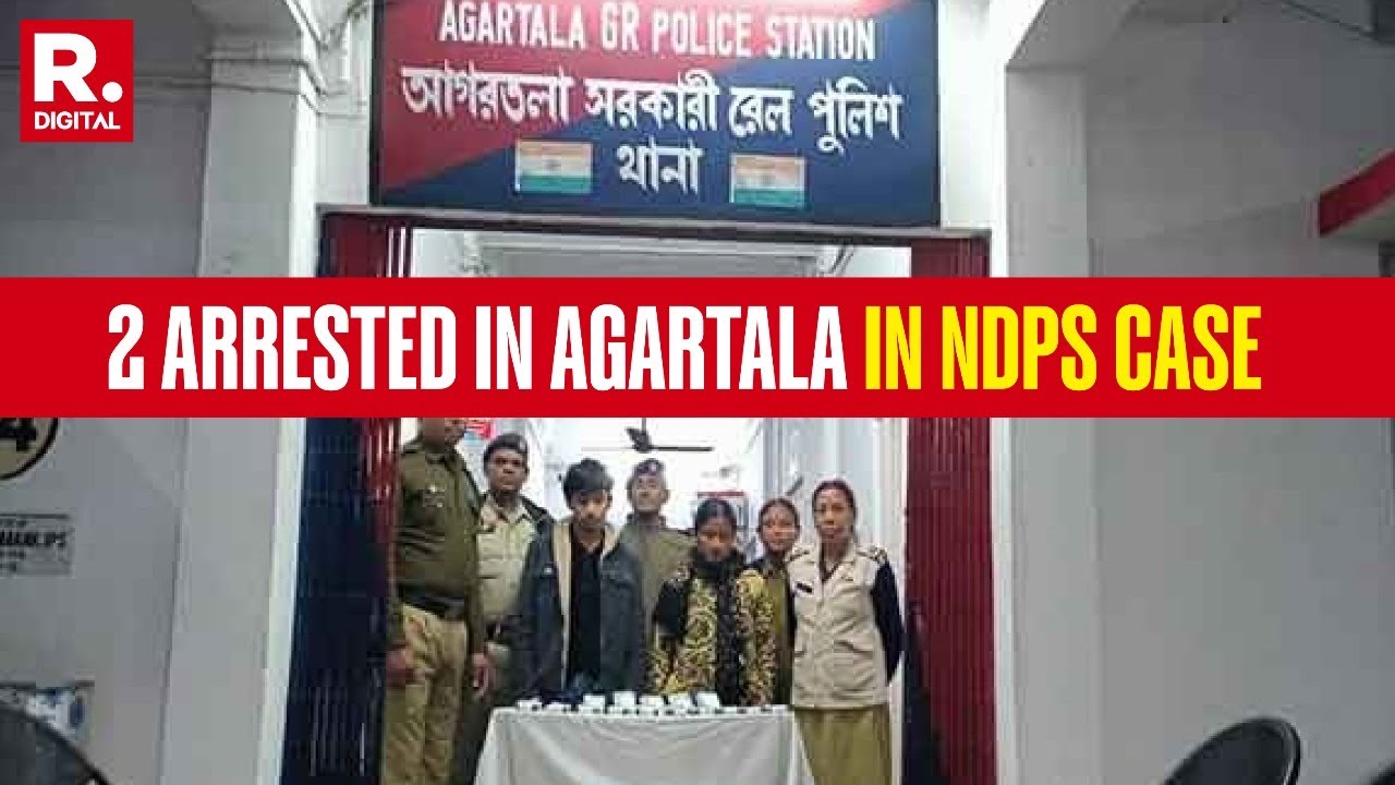 2 Arrested In Agartala For Allegedly Smuggling Drugs Through Trains ...