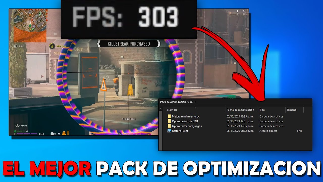 El MEJOR PACK de OPTIMIZACION para tu PC 🚀 (Aumenta tus fps y elimina ...