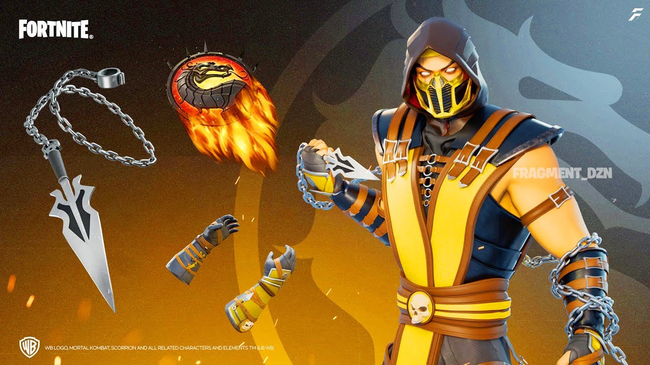 FORTNITE SCORPION SKIN FINALLY REVEAL AND DATE!!! - YouTube