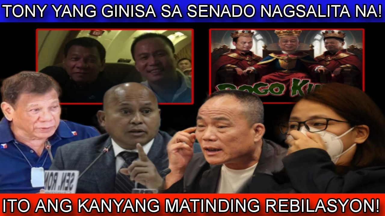 NAGULAT ANG LAHAT REBILASYON NI TONY YANG | DUTERTE BUKING NA! - YouTube
