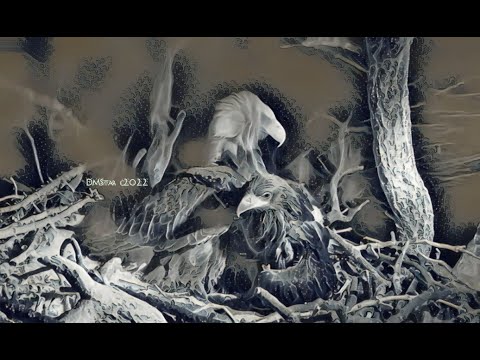 FOBBV ~ CUTENESS OVERLOAD! EAGLET SNOW BATH ~ Spirit Enjoys Moisture ...