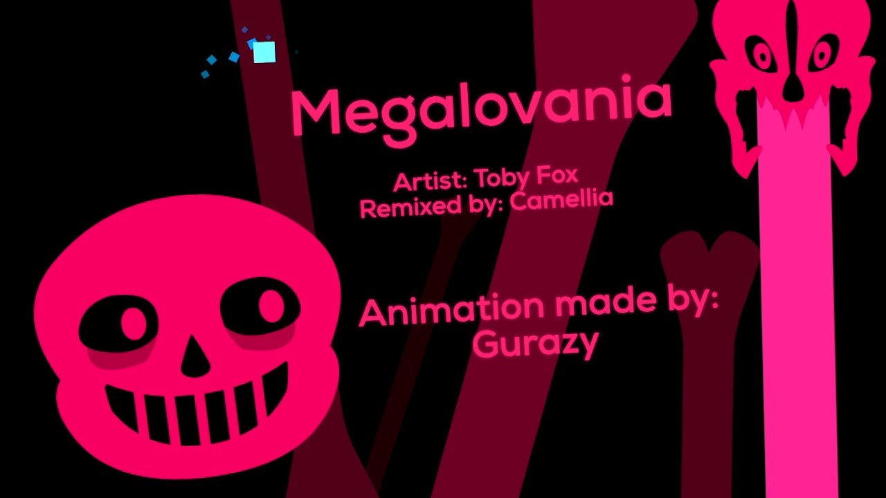 Megalovania | Toby Fox (Remix by: Camellia) (Animation made by @Gurazy ...