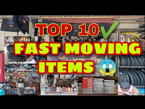 ALAMIN: 10 FAST MOVING ITEMS / Kim Motovlog - YouTube