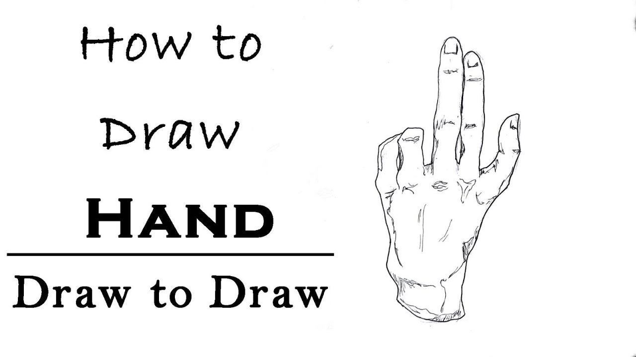 How to Draw Hand | Easy - YouTube