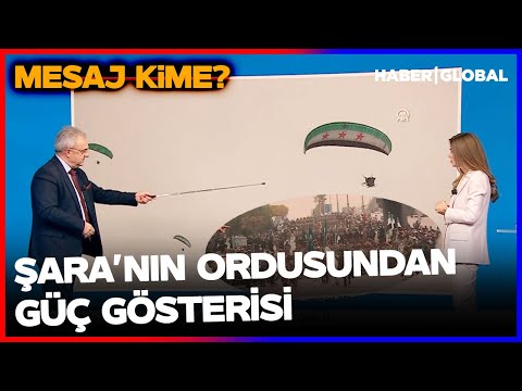 Suriye Ordusu'ndan Güç Gösterisi! Esad'ın Yıkılışının Yıl Dönümünde Şam'da Askeri Geçit Töreni