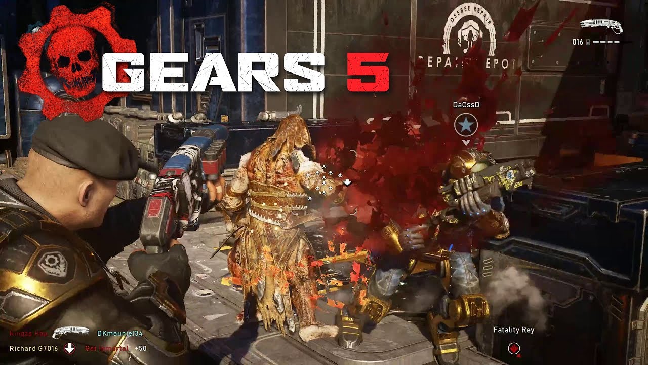 Gears of War 5 (GOW5) PC Gameplay | Se fue 1! pero no importa ...