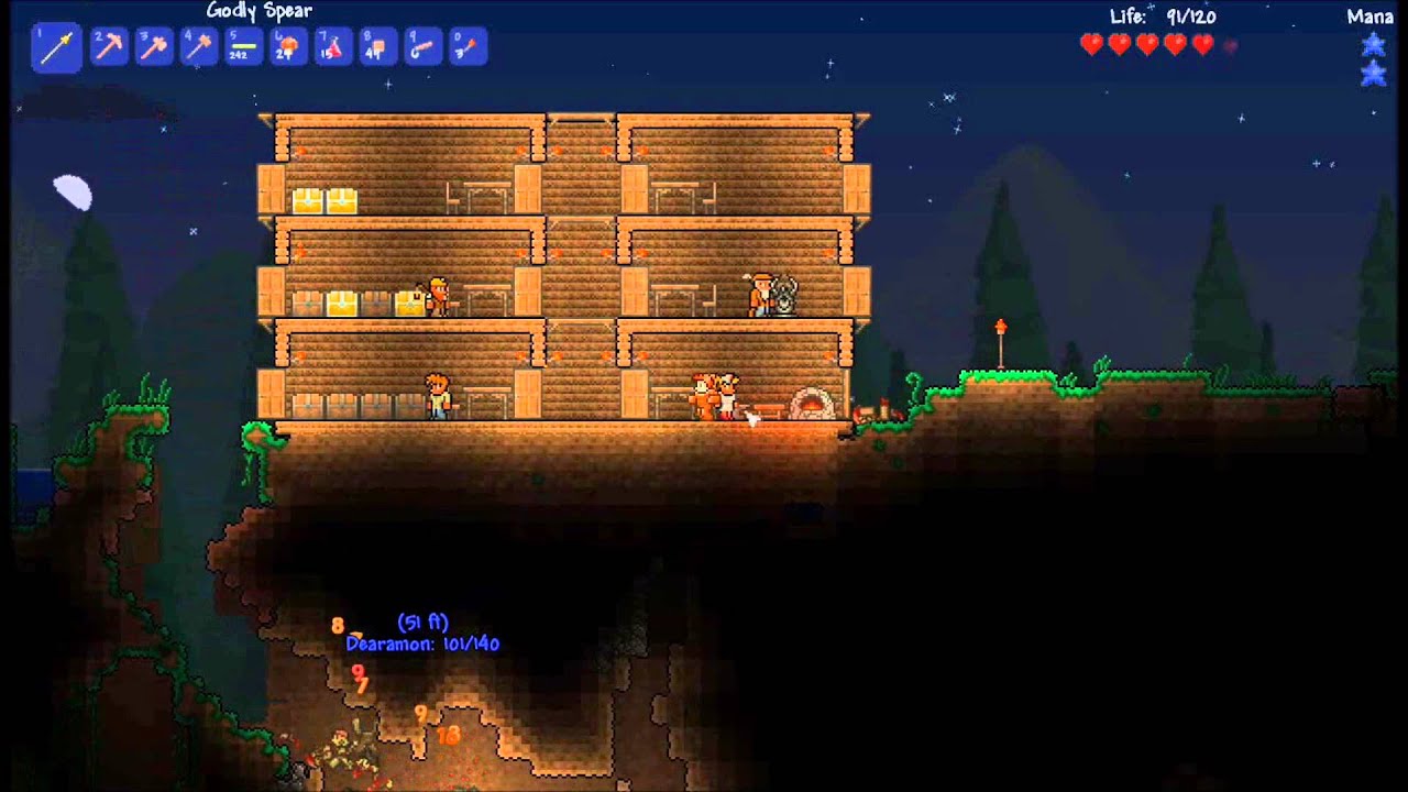 Let´s Play Together Terraria #010 (German) BLUTMOOND AAHHHH - YouTube