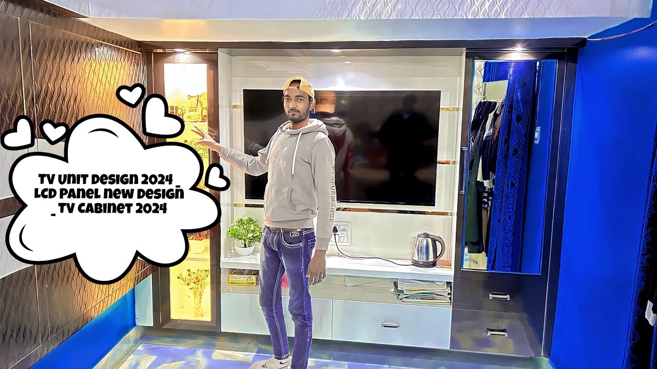 TV Unit Design 2024 _ LCD Panel new Design _ TV Cabinet 2024 How To LCD ...