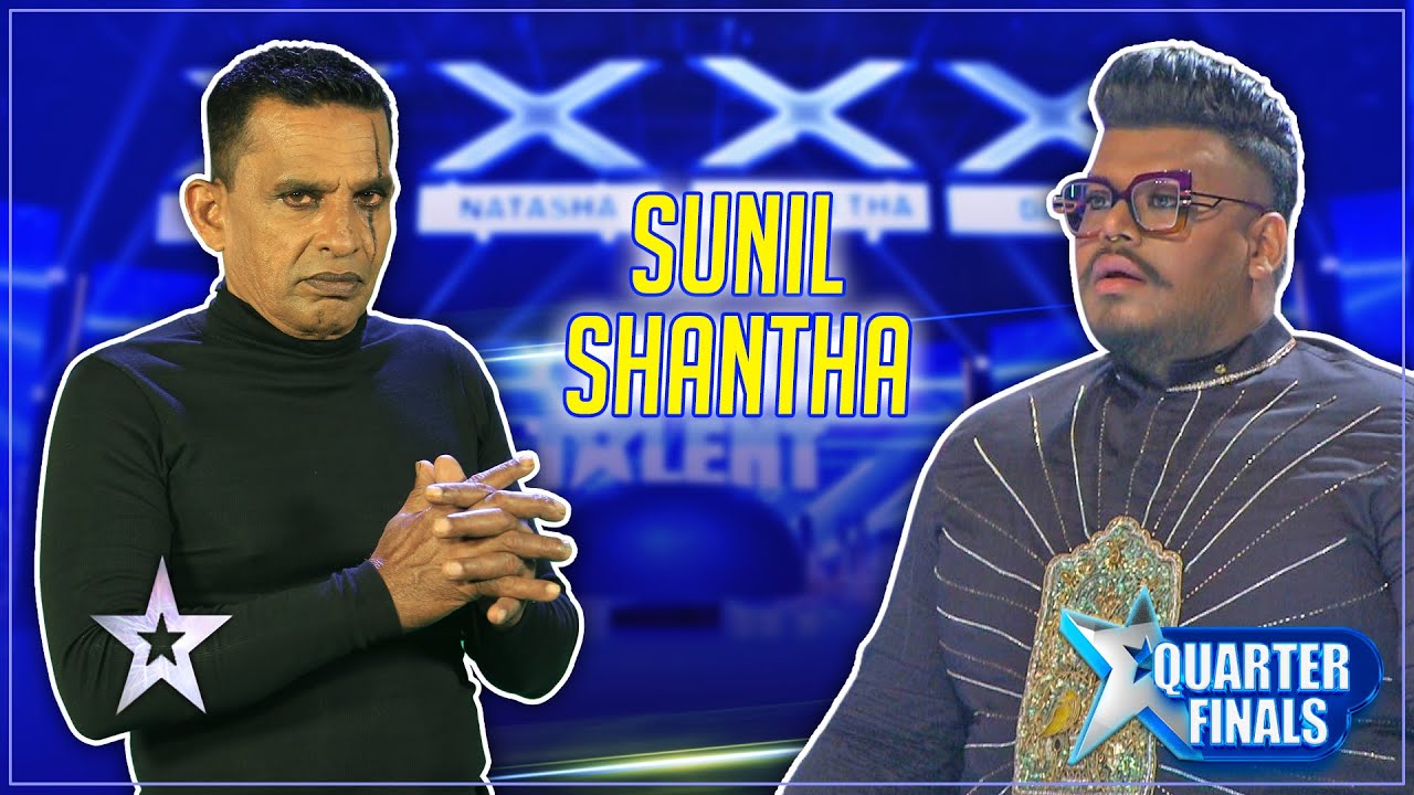මේ වගේ අය ලෝකෙටම තුන්දෙනයිලු | Sunil shantha | Sri Lanka's Got Talent ...