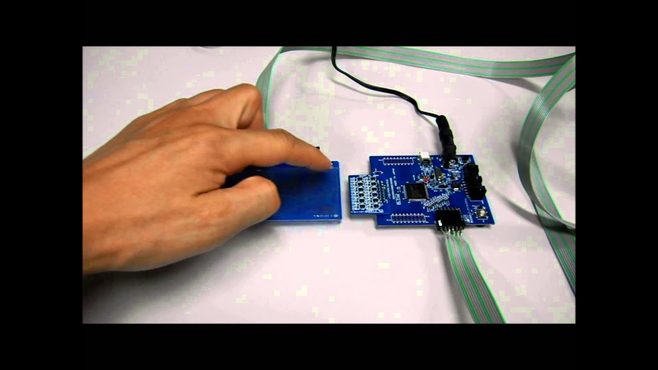 Cap Touch long wiring demo - YouTube