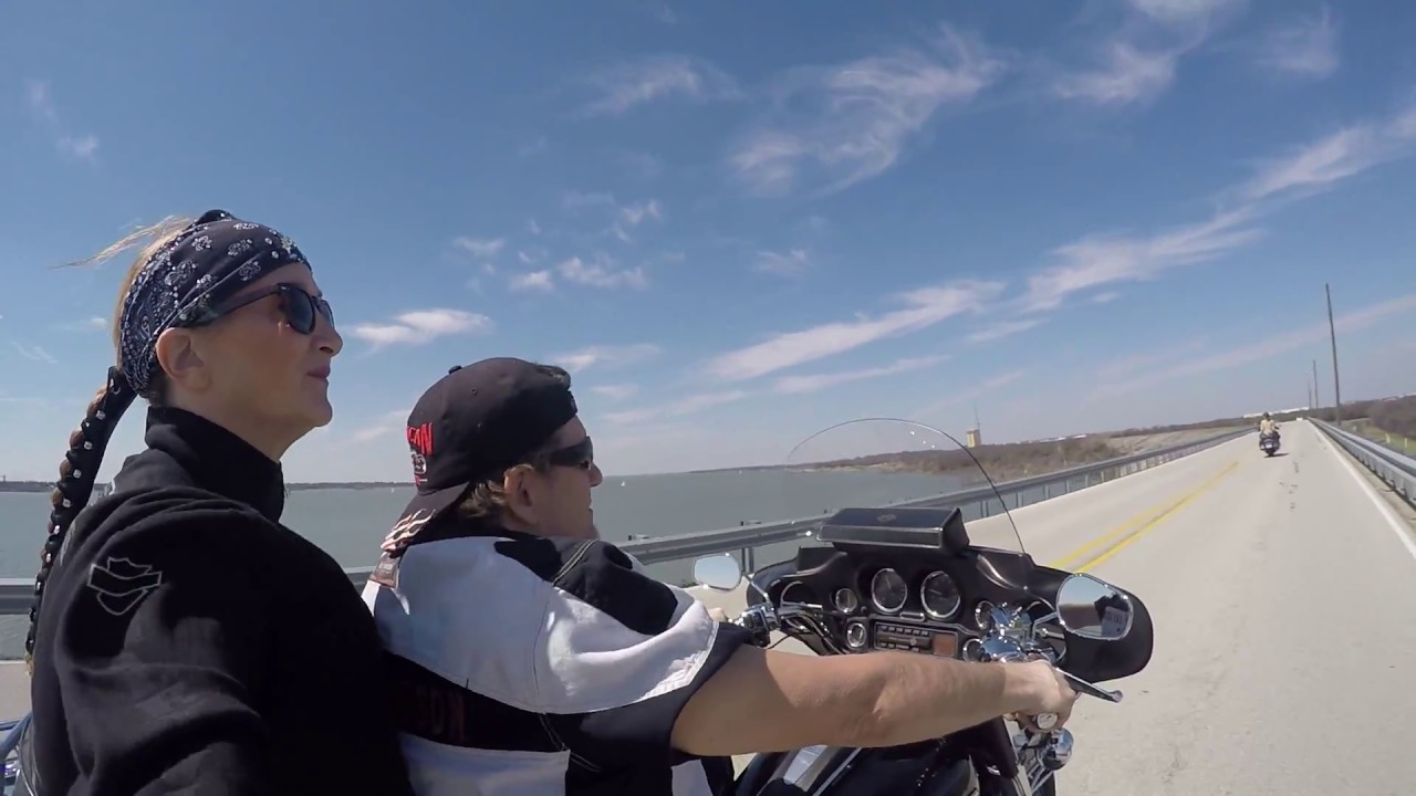 Ride Over Grapevine Dam With Danae And Barry - YouTube