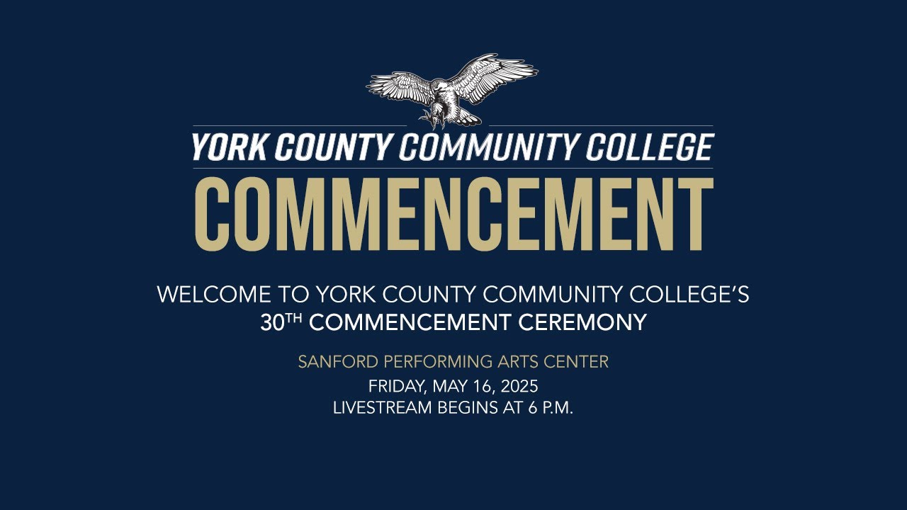 York County Community College Commencement - YouTube