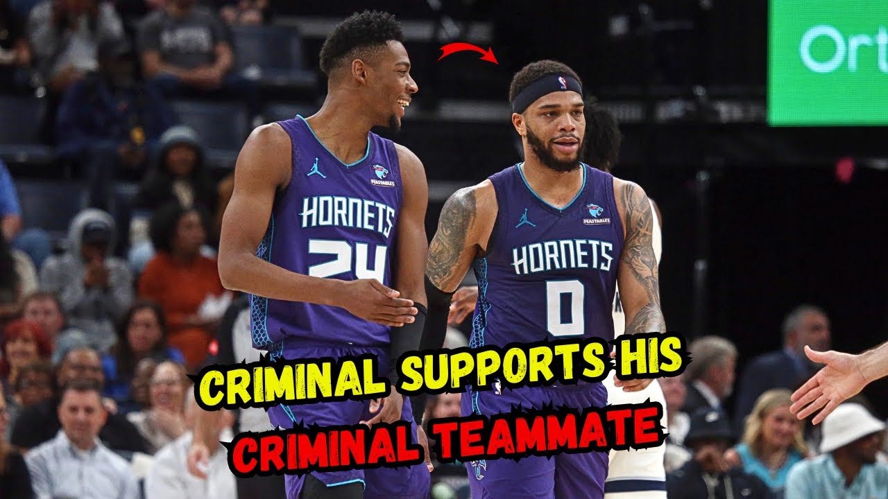 Brandon Miller Defends Miles Bridges' Shocking Off-Court Behavior - YouTube