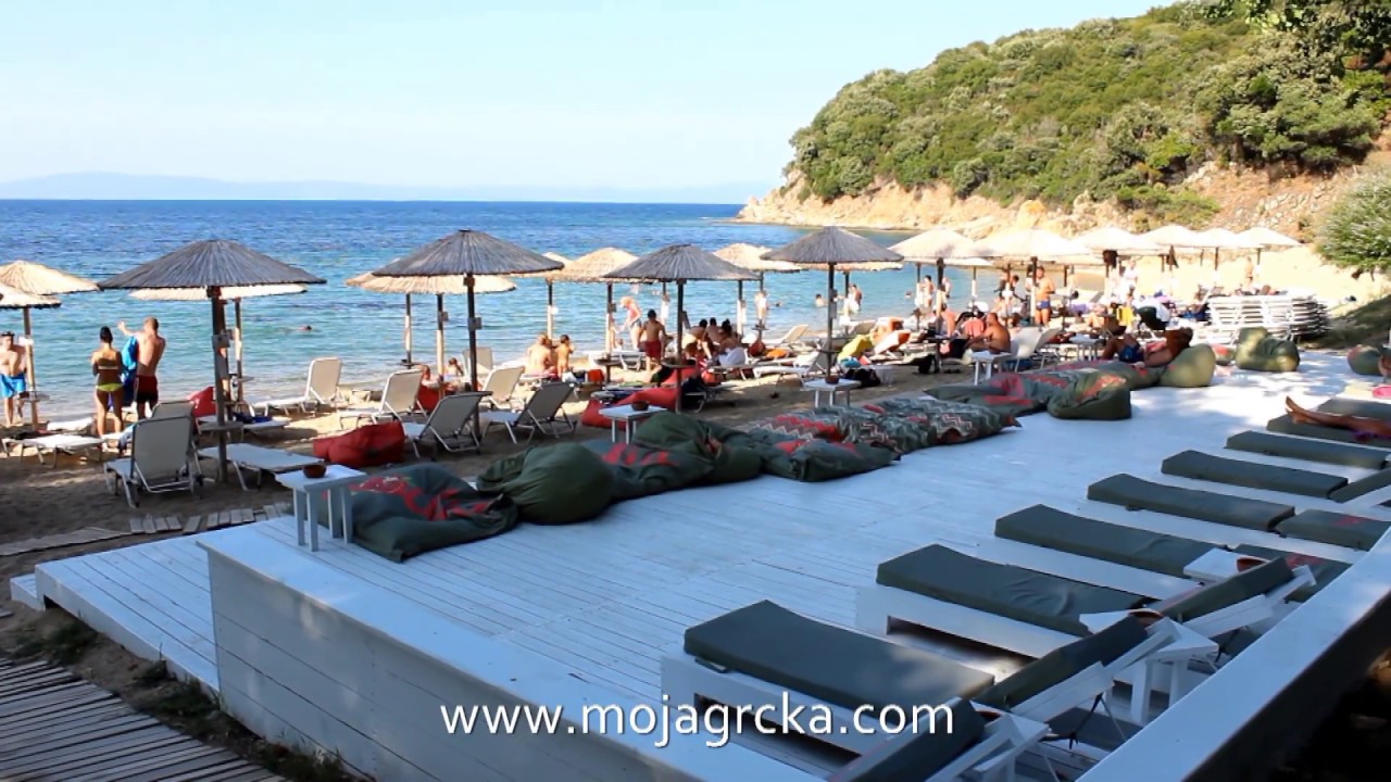 Rodia beach bar / Banana beach, Sitonija #rodia #rodiabeachbar # ...