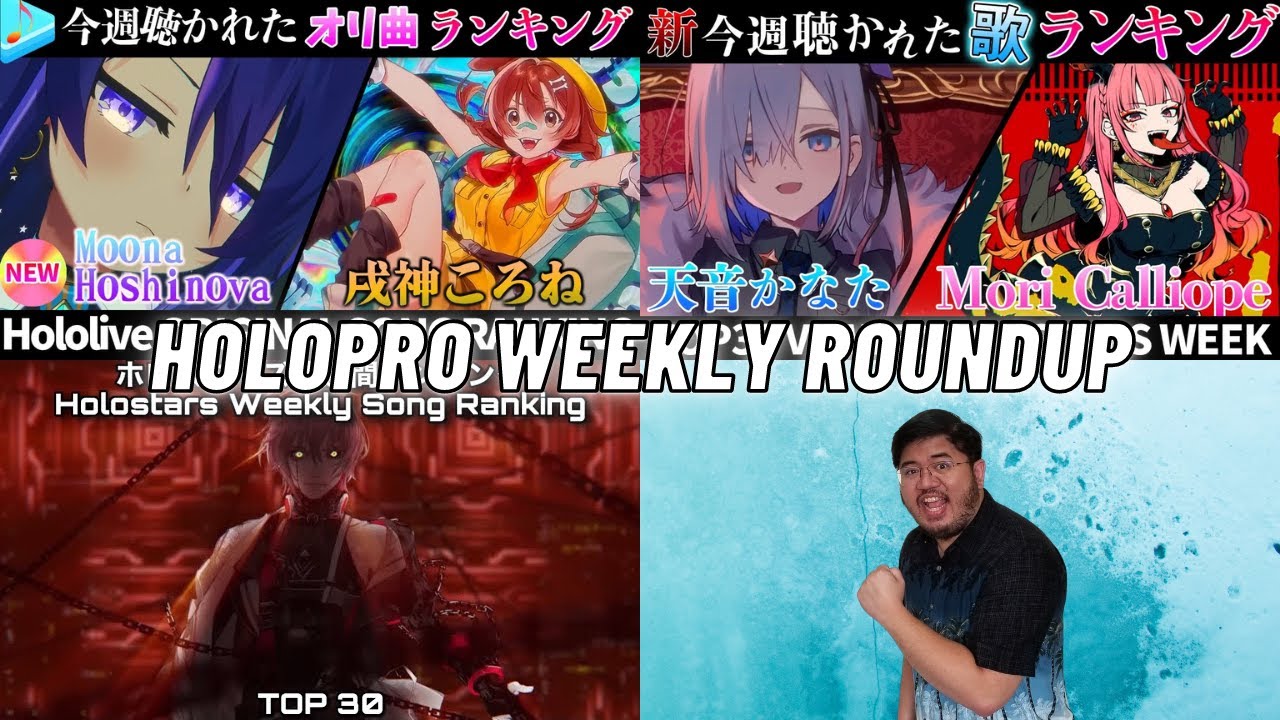 hololive & HOLOSTARS Weekly Roundup! - Shorts, and ALL DA LISTS! (05/06/2023) - YouTube