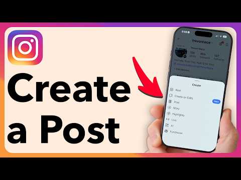 How to Create a Post on Instagram