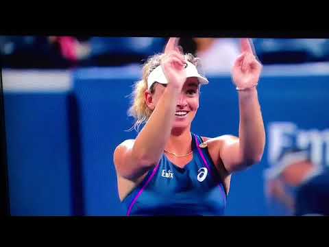Spectator Makes Call at U.S. Open Tennis - YouTube