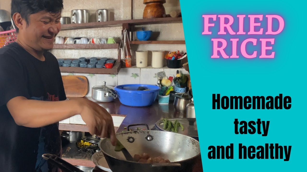 Naga Homemade Fried rice / simple fried rice recipe /Rosep ao dish ...