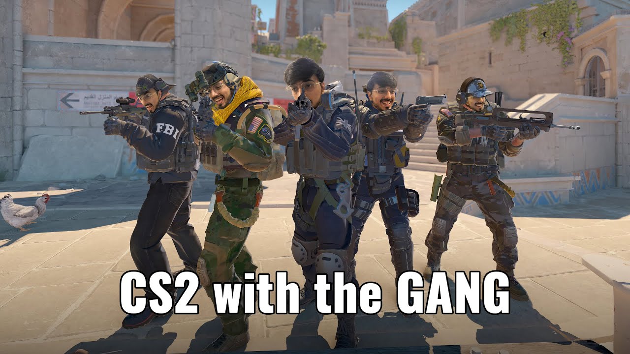 Cs2 with the GANG | CS Live India - YouTube
