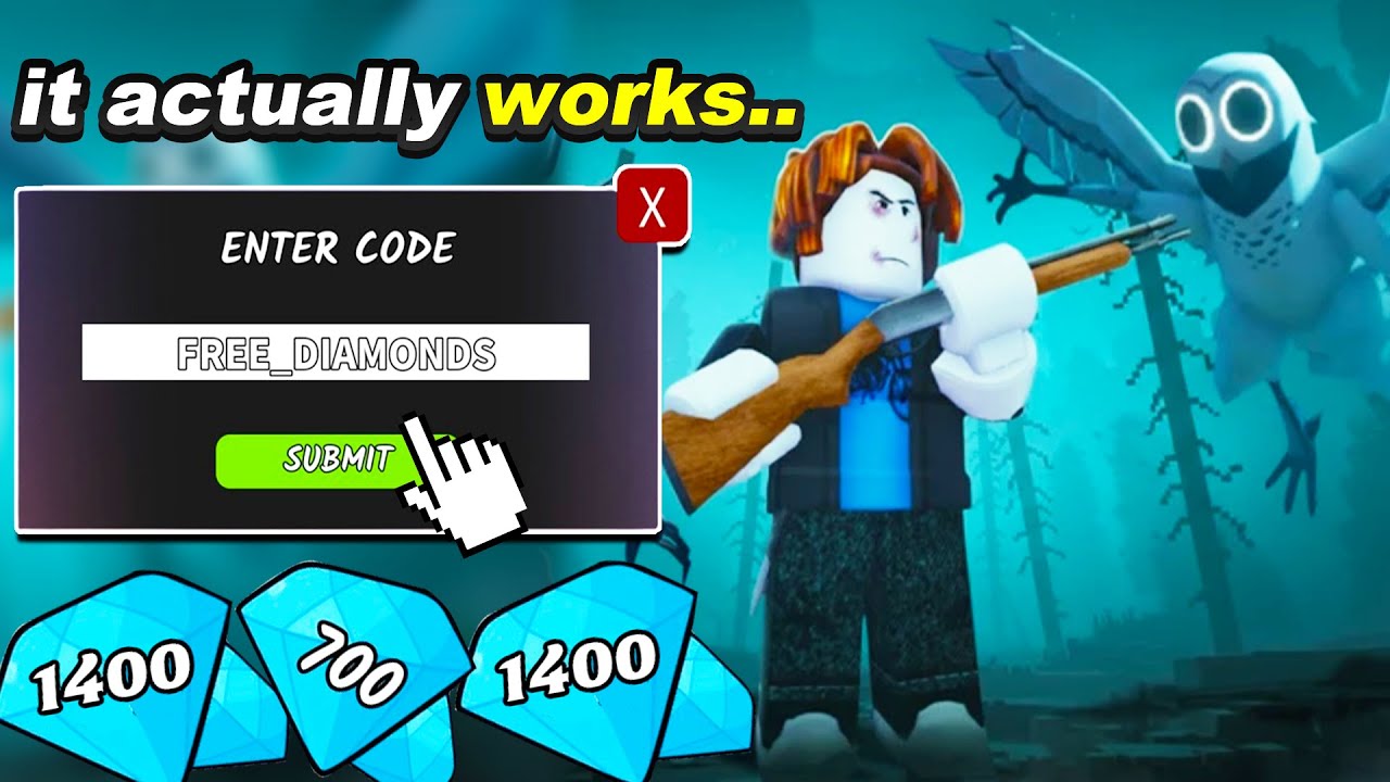 How To Redeem FREE DIAMONDS CODES in 99 Nights In The Forest (WORKING ...