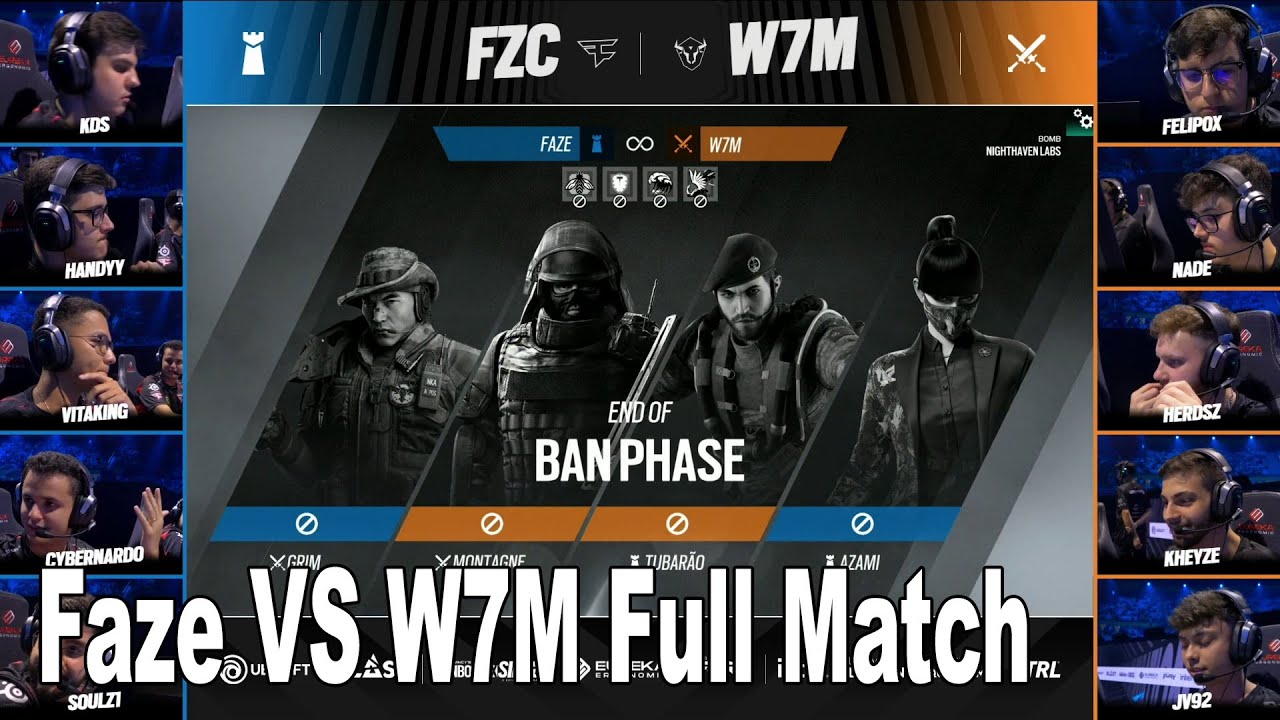 Six Invitational 2024 Grand Finals Full Final Match Faze vs W7M - YouTube
