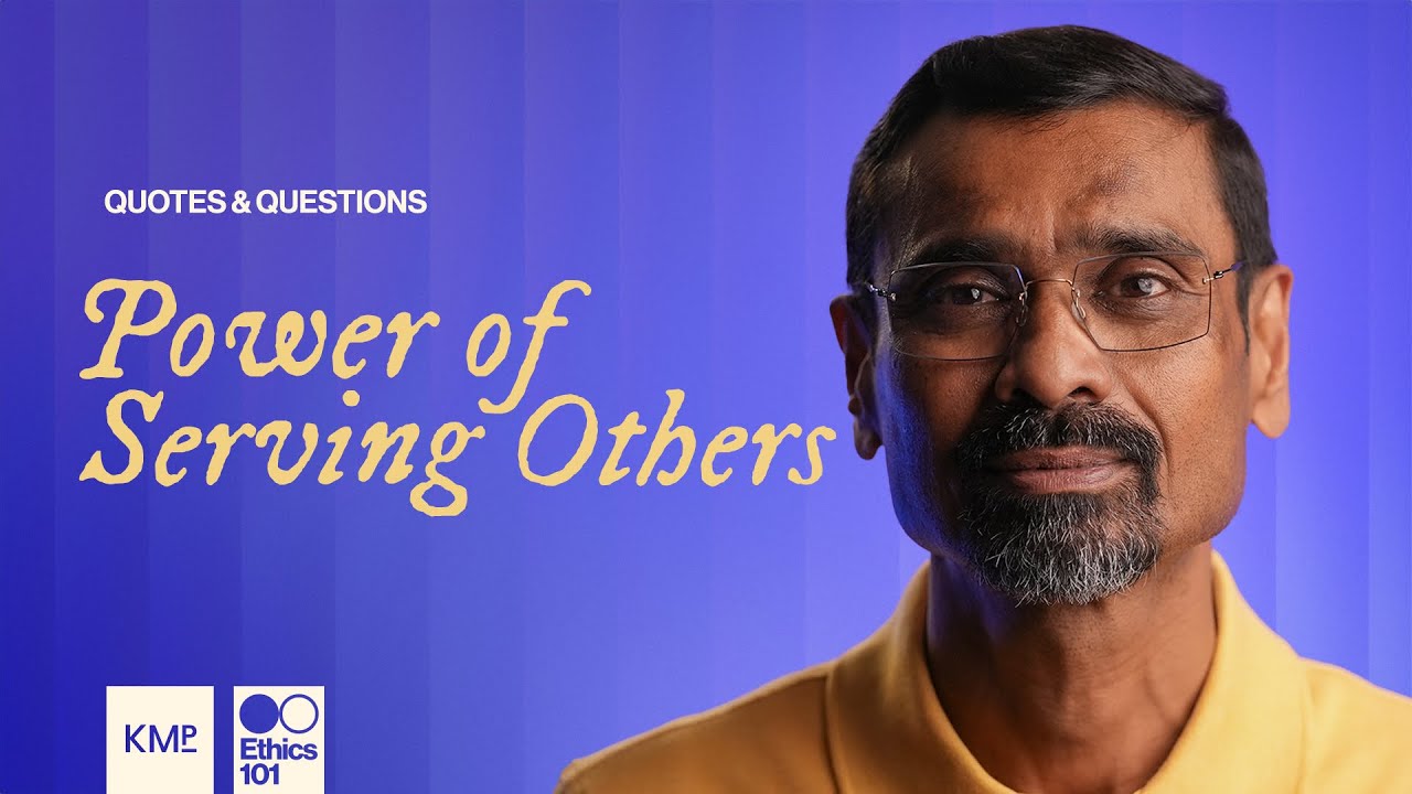 Power of Serving Others: Self-Discovery Through Service | K M Pathi ...
