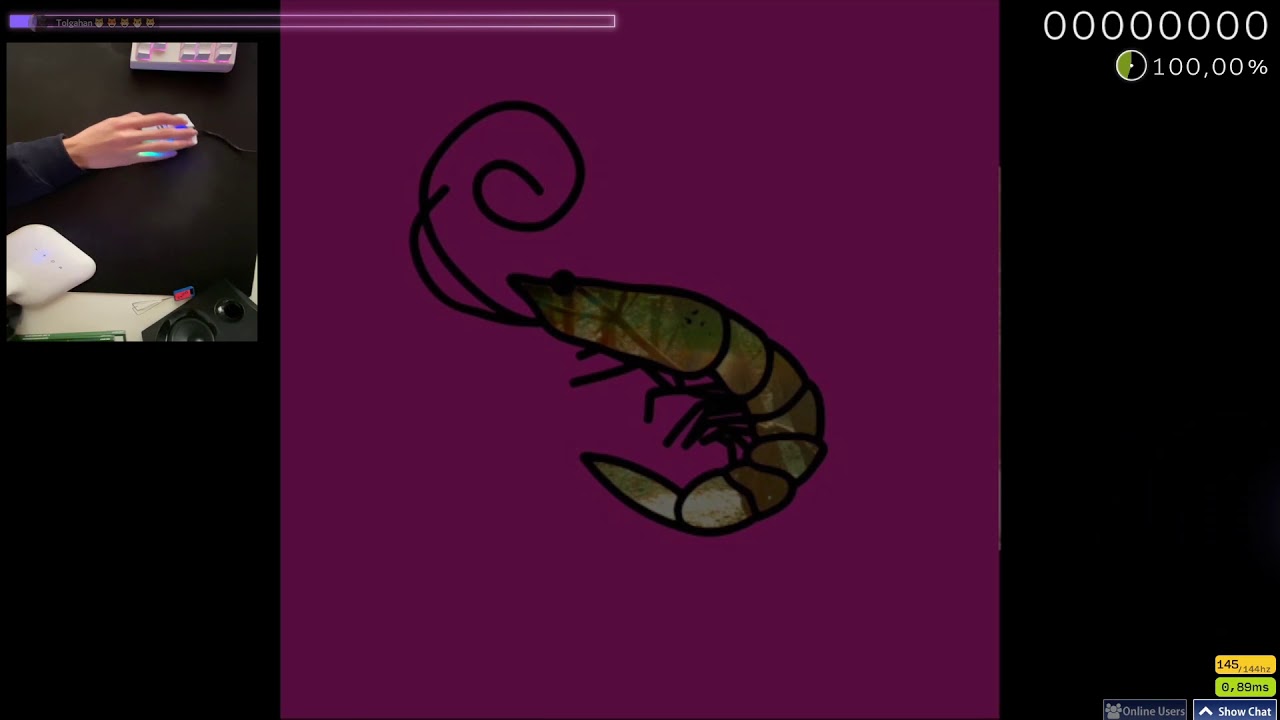 osu with mouse cam :x - YouTube