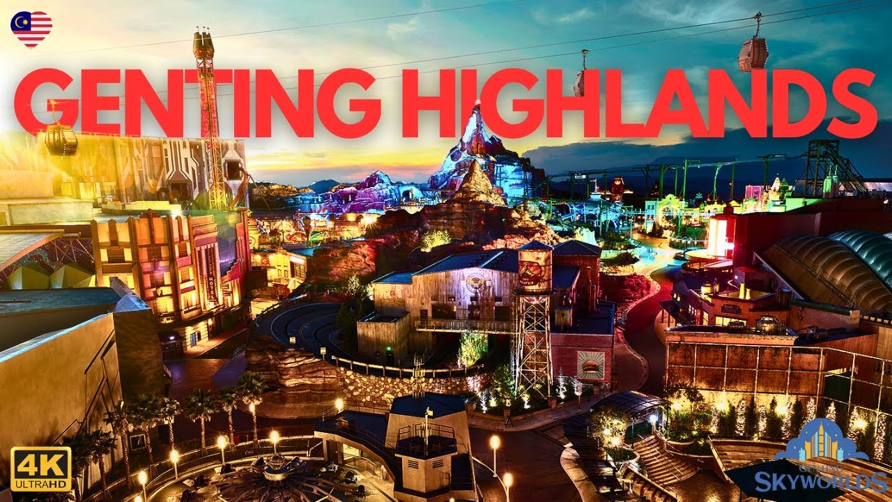 Theme Park in the Sky? Genting Highlands Vlog [4K] - YouTube