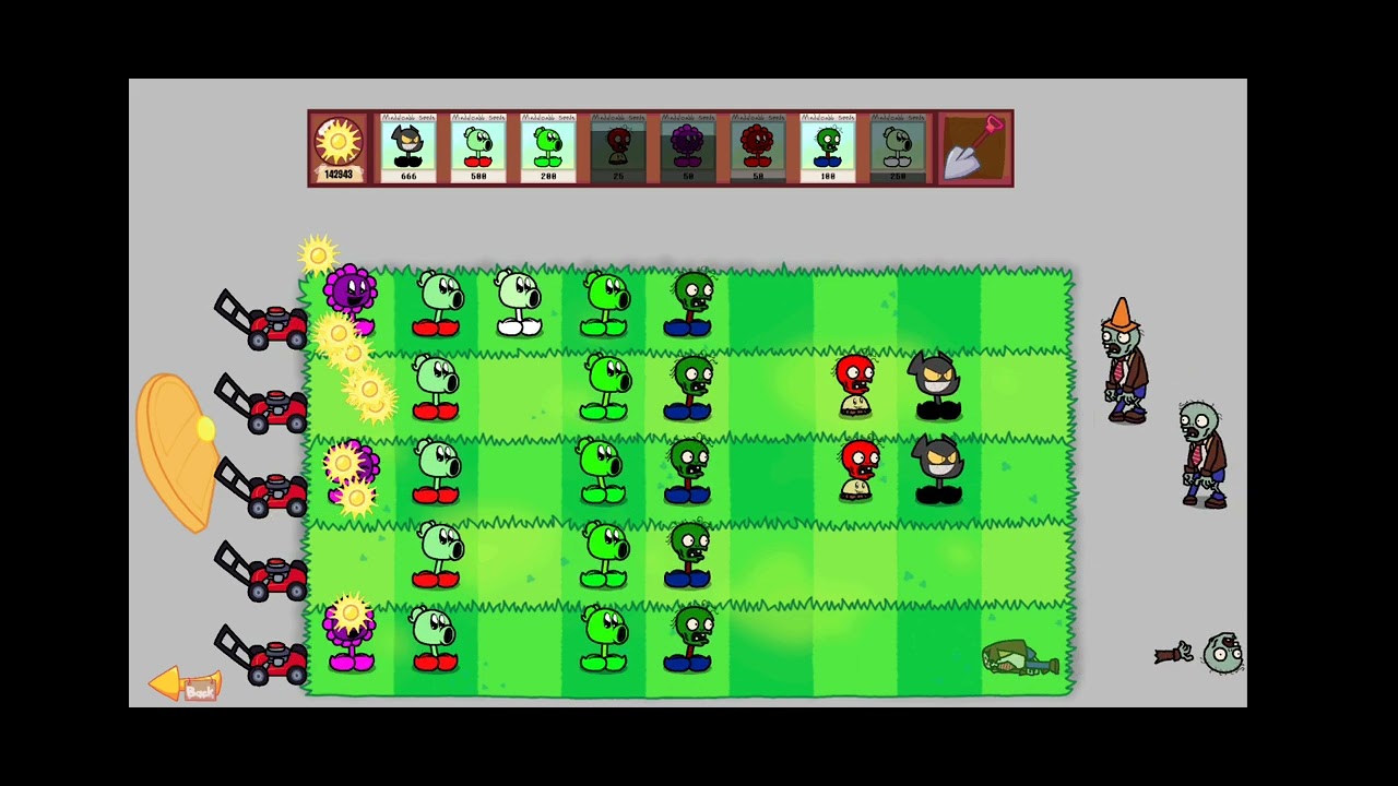 pvz maker my custom plants showcase part1 - YouTube