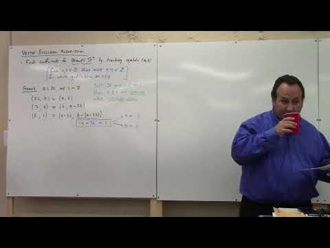 Number Theory: vector Euclidean Algorithm, survey of prime integers, 8 ...