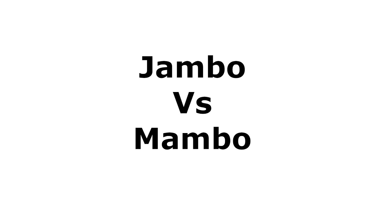 Mambo Vs Jambo in Swahili Decoded - YouTube