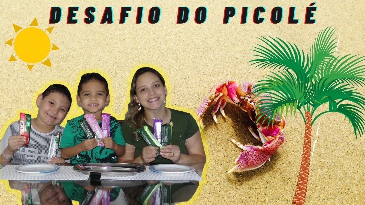 Desafio do Picolé (Popsicle Challenge) - YouTube