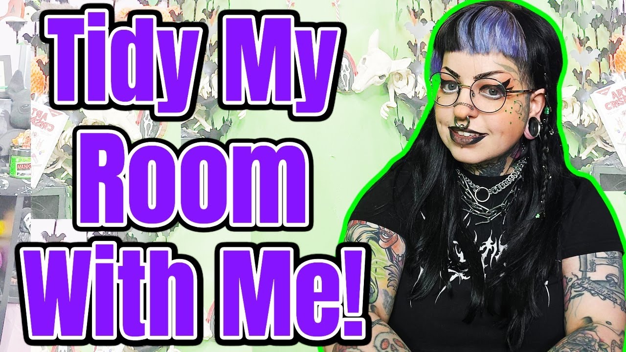 Tidy My Alternative Studio With Me // Emily Boo - YouTube