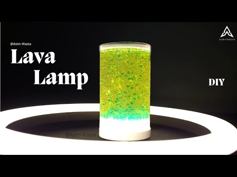 Lava Lamp 💫 | How It's Made 🧪 | Full Tutorial Video |#science #diy #homedecor @asimwasta🍁...