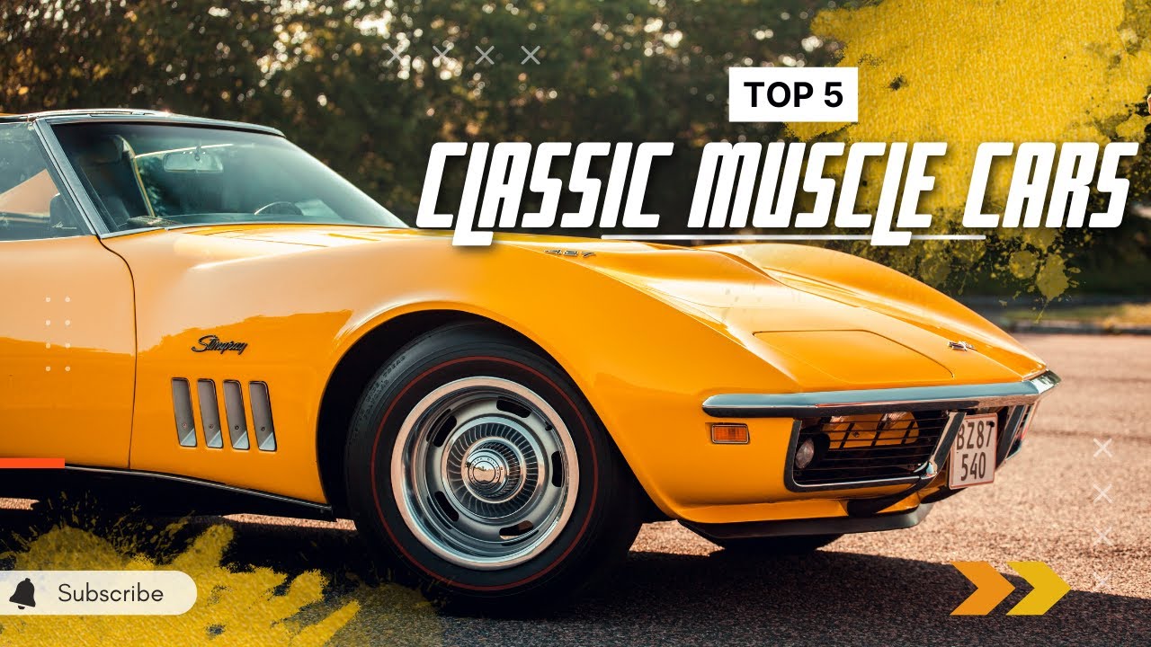 Top 5 Classic American Muscle Cars! (With Revs!) - YouTube