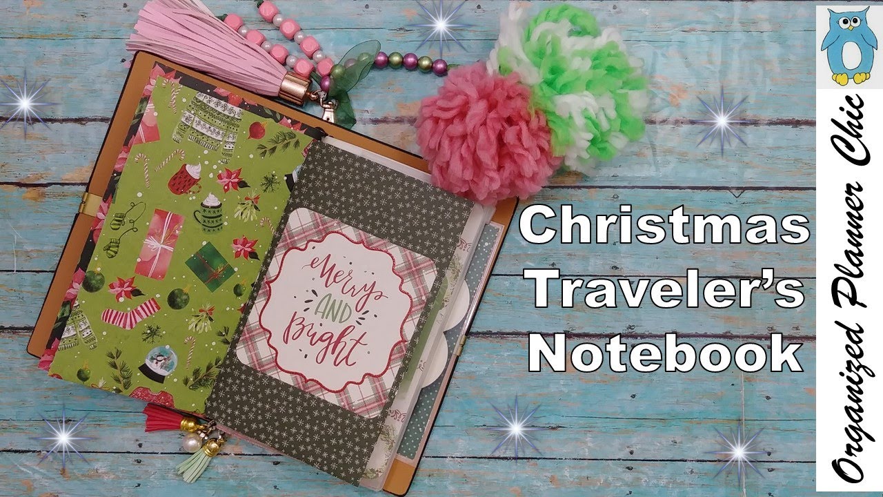 Christmas Traveler's Notebook | Holiday Planner | Christmas Planner ...