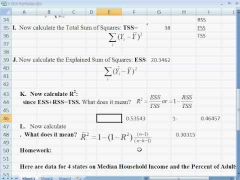 3 OLS Formulas d - YouTube