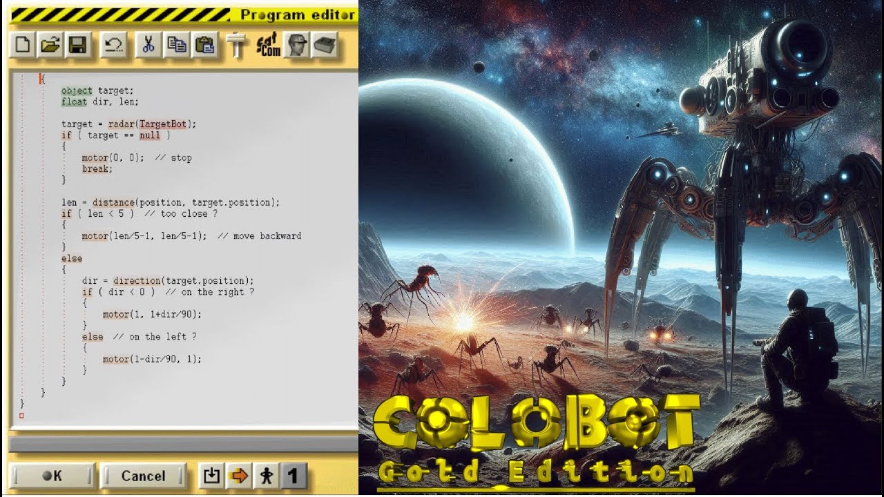 Colobot #60 - Видимый наблюдатель - YouTube