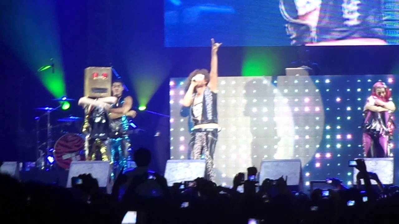 Redfoo LMFAO - Party Rock Anthem. Sorry For Party Rocking Tour. Leon ...