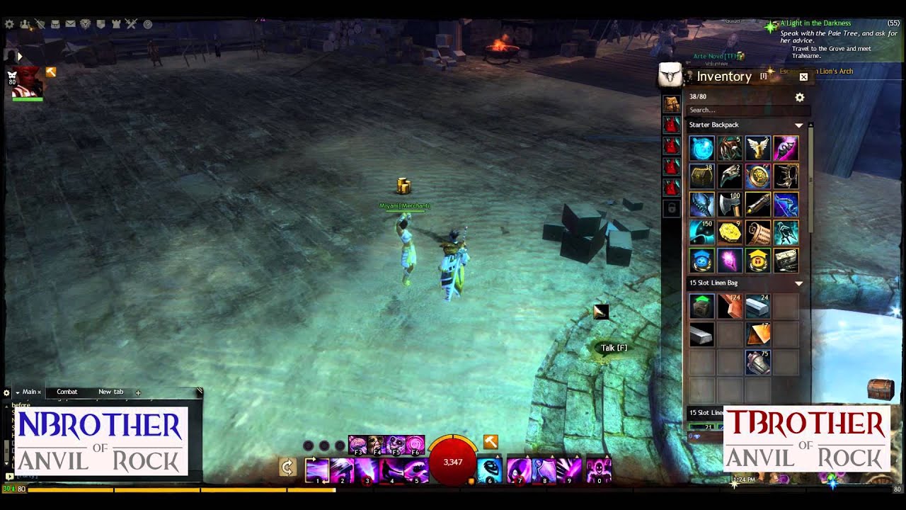 Guild Wars 2 | Escape From Lions Arch | How to Craft Spinal Blade Backs ...