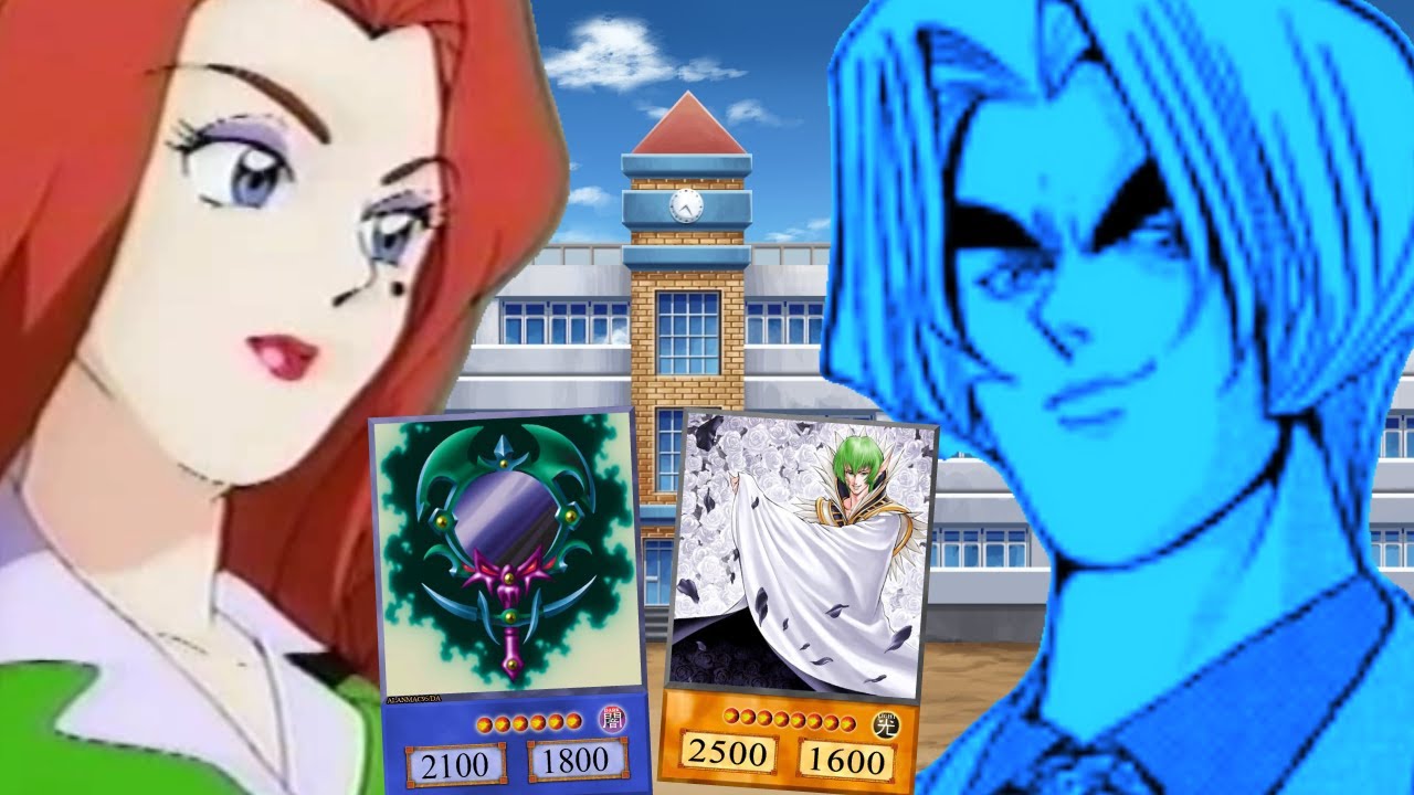 yugioh what if ms. chono dueled the school counselor - YouTube