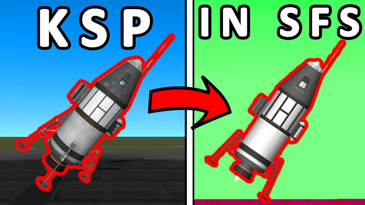 I played KSP IN SFS! - Spaceflight Simulator - YouTube
