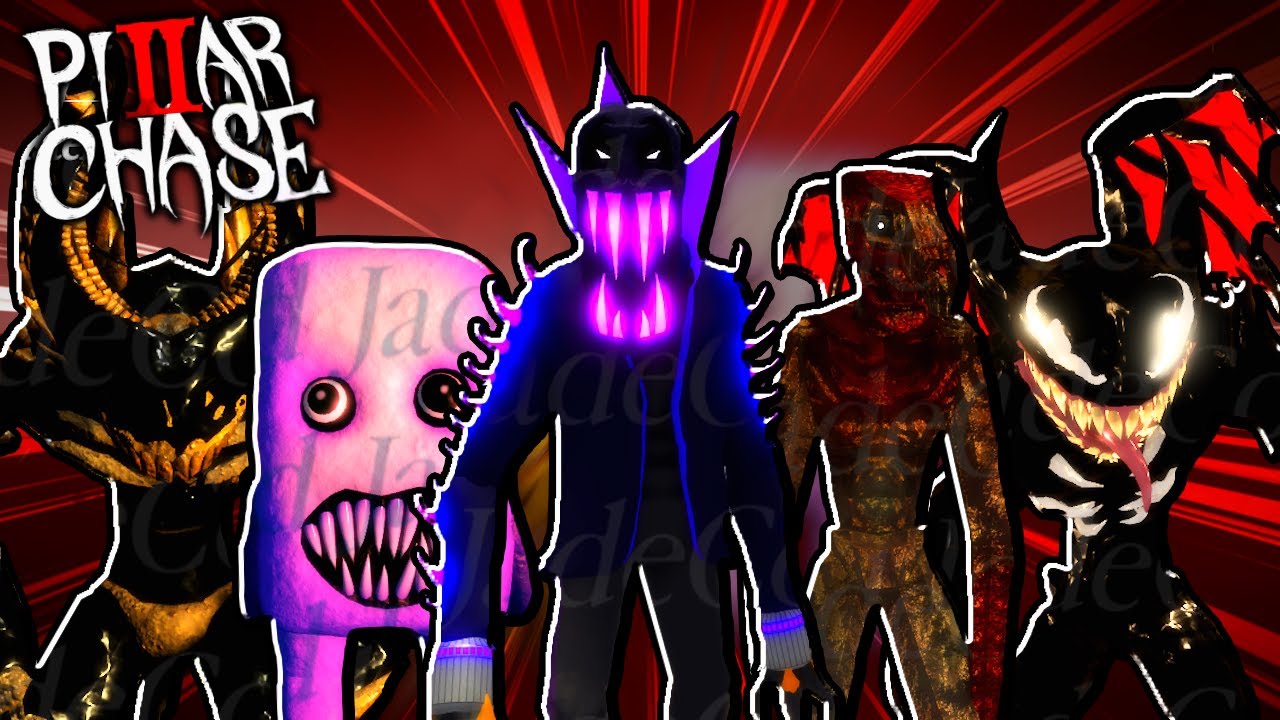 All UNRELEASED Monster Skins Gameplay... (Pillar Chase 2) - YouTube