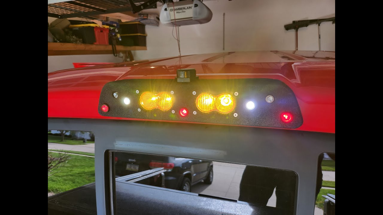 How to install aftermarket 3rd brake light on Gen 1 Raptor - YouTube