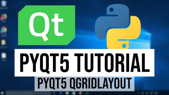 Qt5 Tutorial Grid Layout 2020