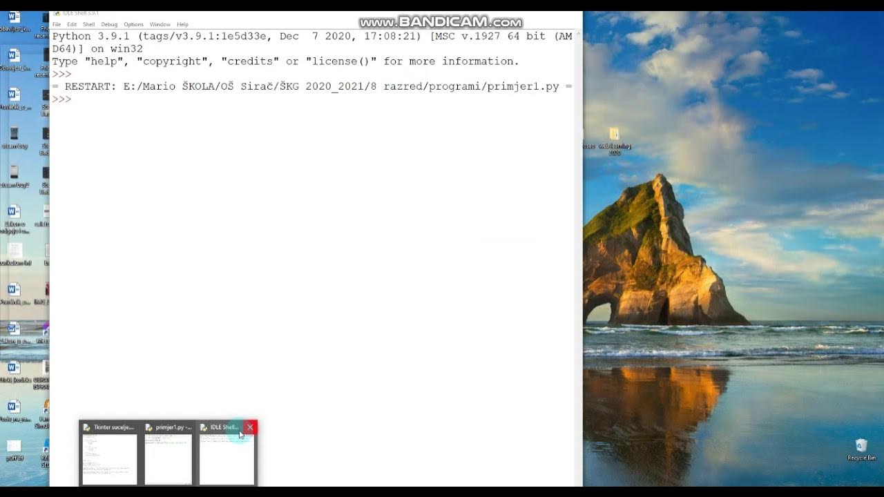 Tkinter grafičko sučelje upoznavanje - YouTube