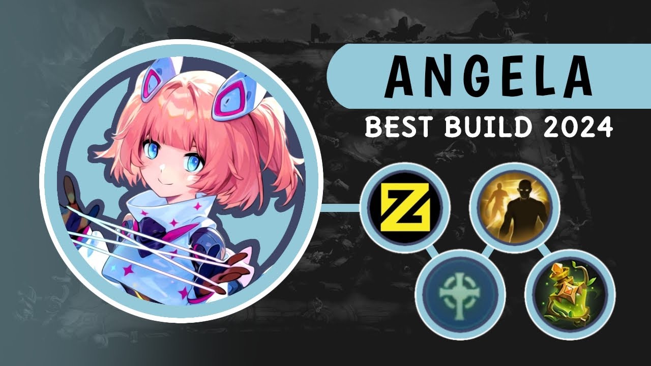 Angela New Best Build and Emblem Set 2024 | Mobile Legends - YouTube