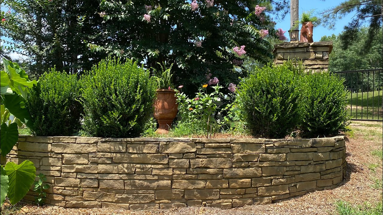 Erosion problems? I used landscape edging to fix the problem - YouTube