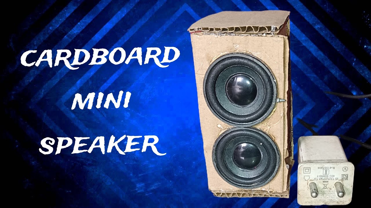 cardboard mini speaker setup #video #experimant @A2Z-Experiment-king - YouTube